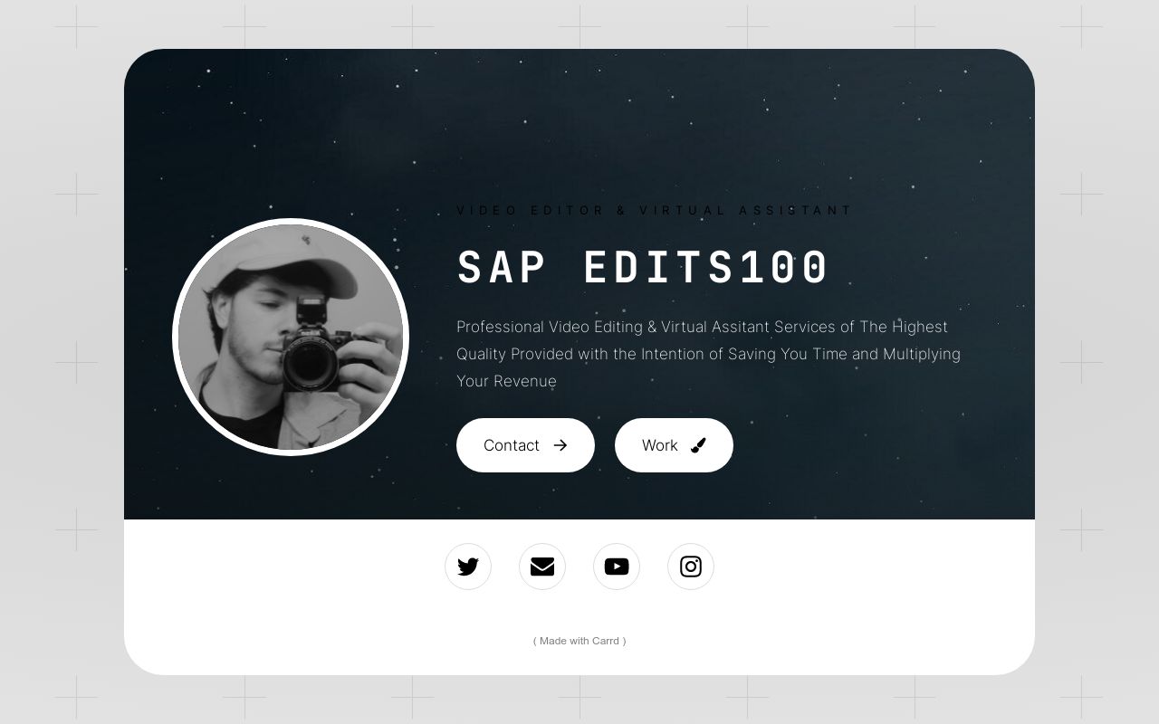 SapEdits100 Video Editing Portfolio